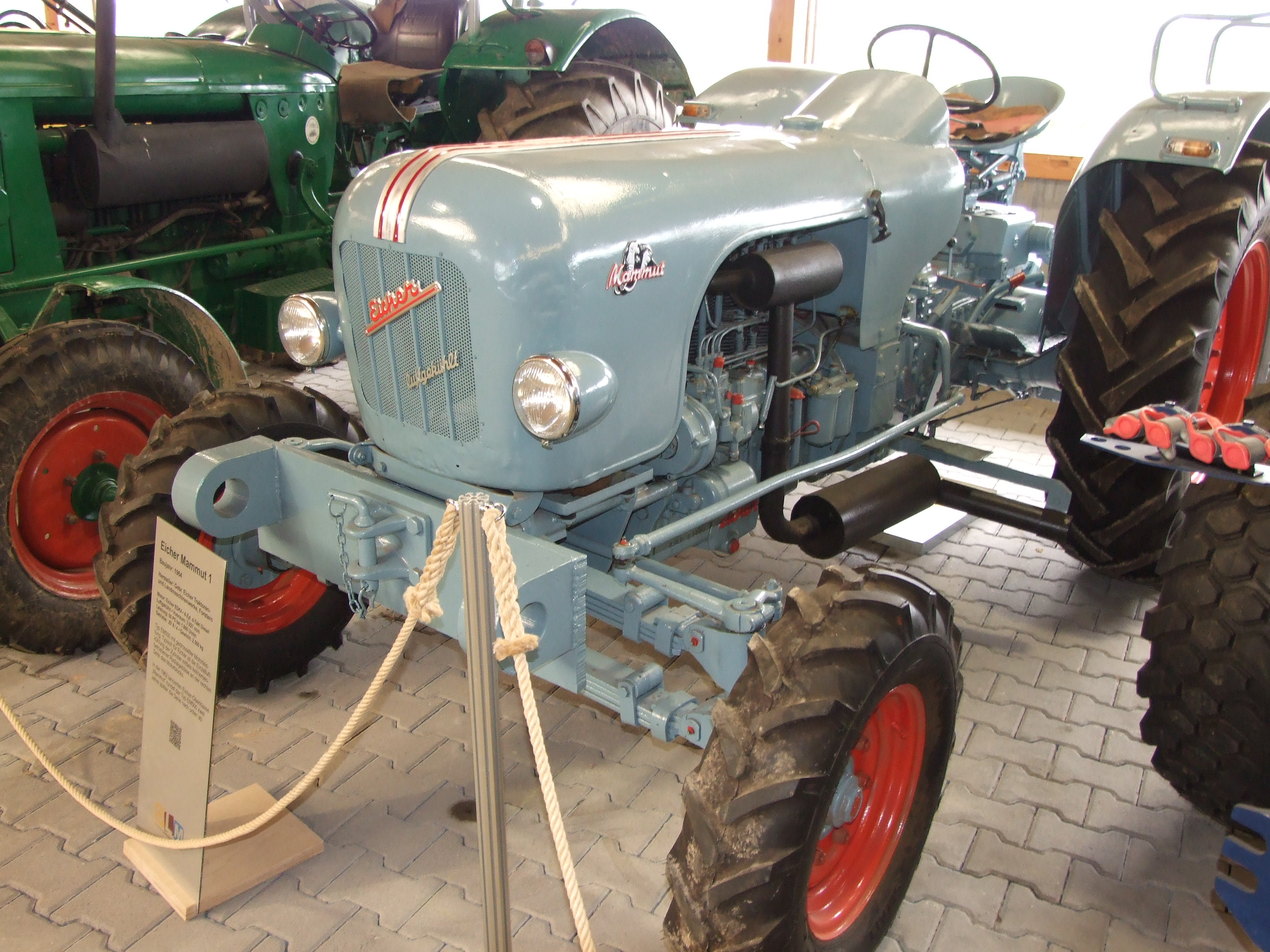 Traktor Eicher Mammut :: Deutsches Landwirtschaftsmuseum Hohenheim ...